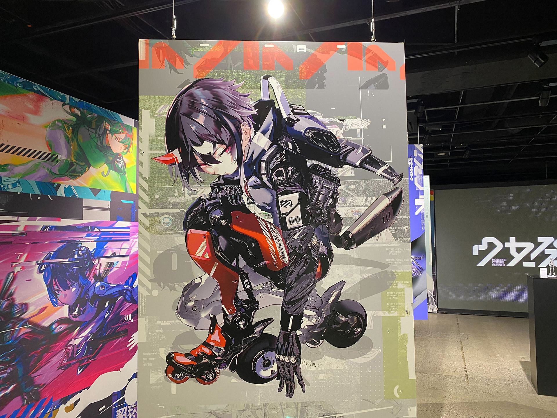 サイボーグ少女たちによるストリート・レーシングの世界観。「Motored Cyborg Runner Figure Exhibition MOTORED LABORATORY」が本日開催 ...