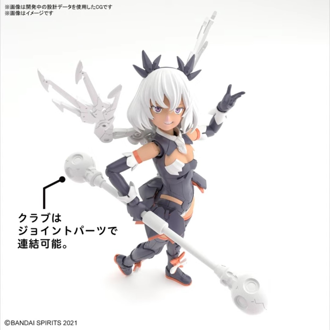 「30MS」シリーズ、新シスターの悪魔系美少女第2弾「イルシャナ」を発表！ - HOBBY Watch