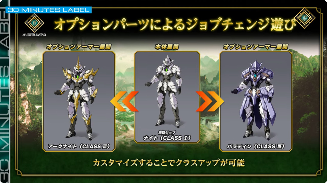 「30MF」シリーズ続報発表！ 素体の広い可動域が分かる画像やオプションパーツによるジョブチェンジを公開 - HOBBY Watch