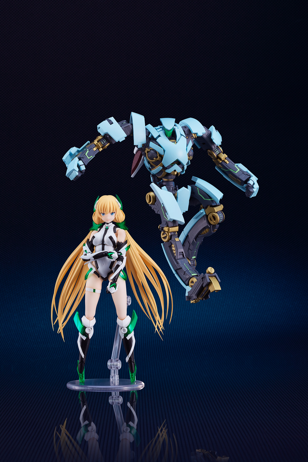 劇場アニメ『楽園追放 -Expelled from Paradise-』より「PLAMATEA アンジェラ・バルザック」と「MODEROID ニューアーハン」が12月に発売 - HOBBY Watch