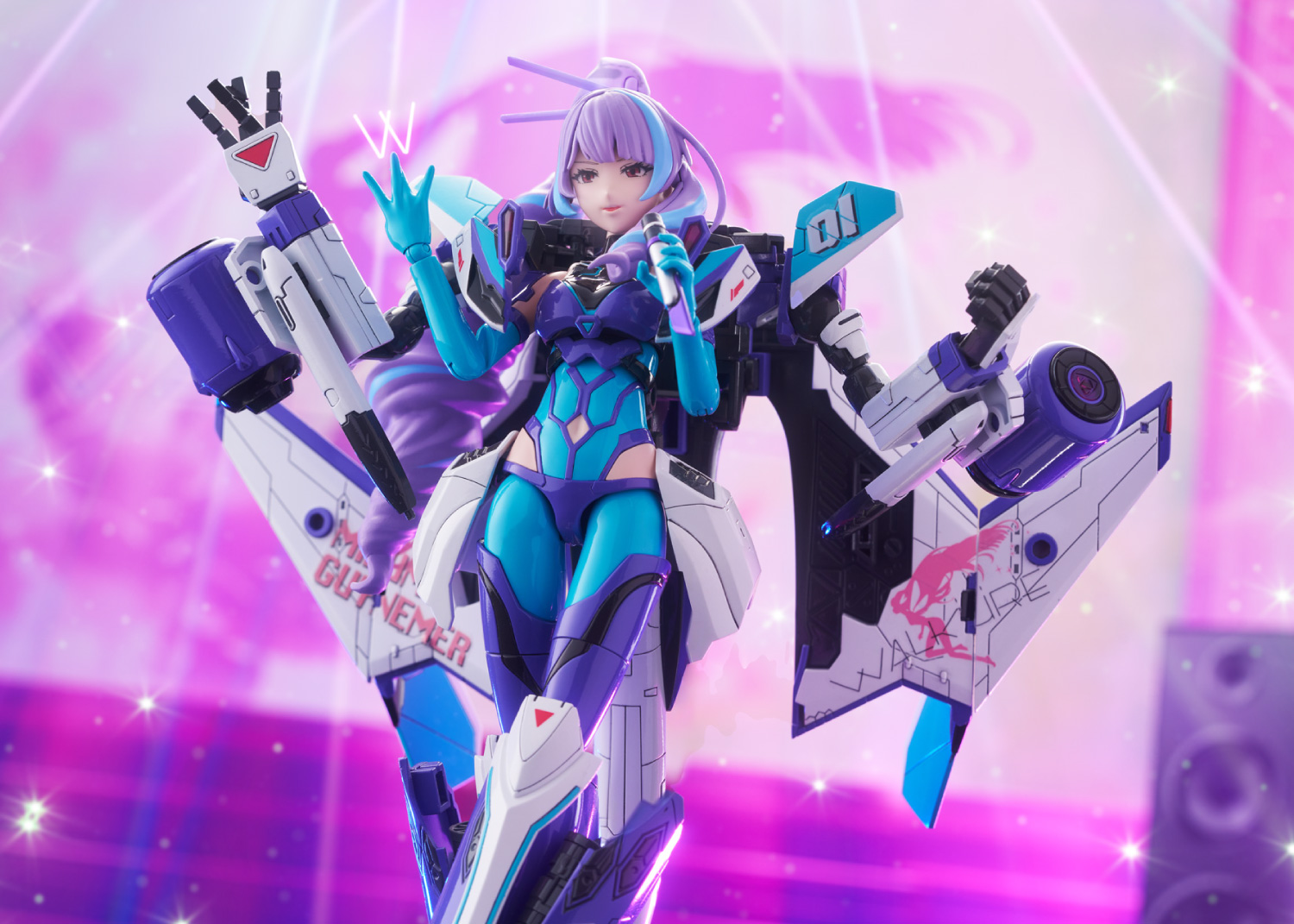 「V.F.G. No.MC-17 マクロスΔ VF-31J ジークフリード 美雲・ギンヌメール」2025年5月発売決定！ - HOBBY Watch