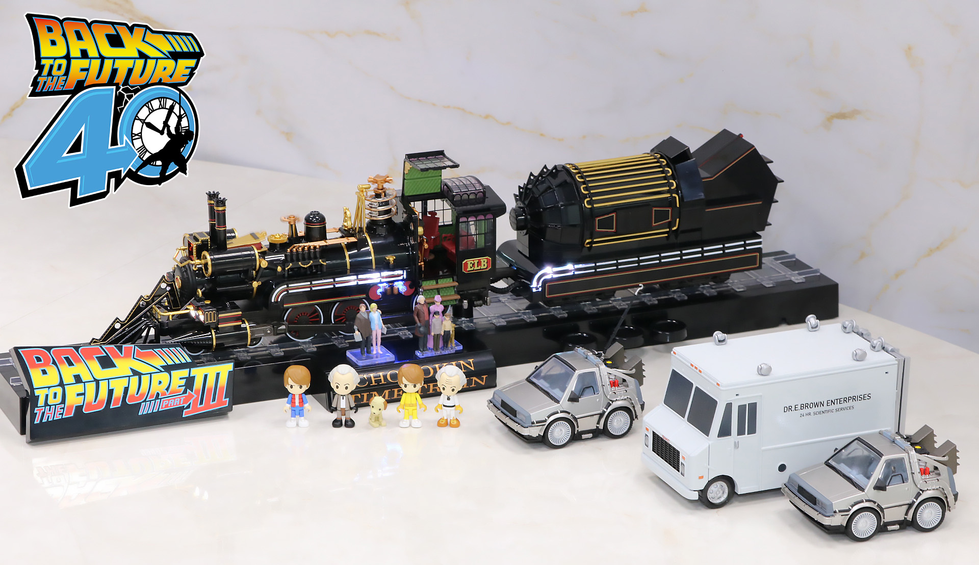 【特別企画】「超合金 TIME TRAIN」＆「Q VILLAGE」の魅力に迫る。映画『バック・トゥ・ザ・フューチャー』40周年記念玩具スペシャルインタビュー - HOBBY Watch