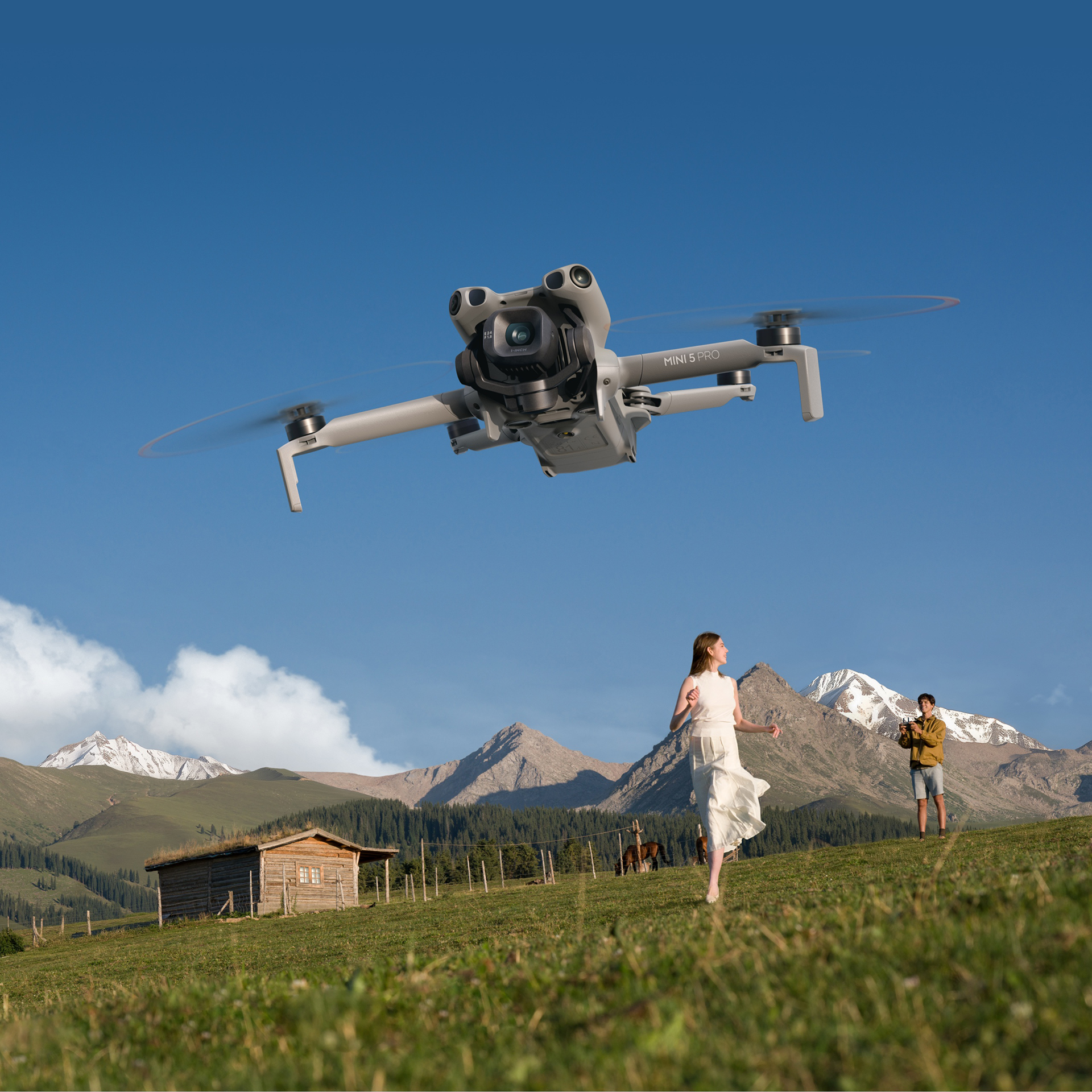 DJI、新型ドローン「DJI Mini 5 Pro」発表！ 価格106,700円より、プロレベルの映像美、被写体トラッキング機能搭載 ...