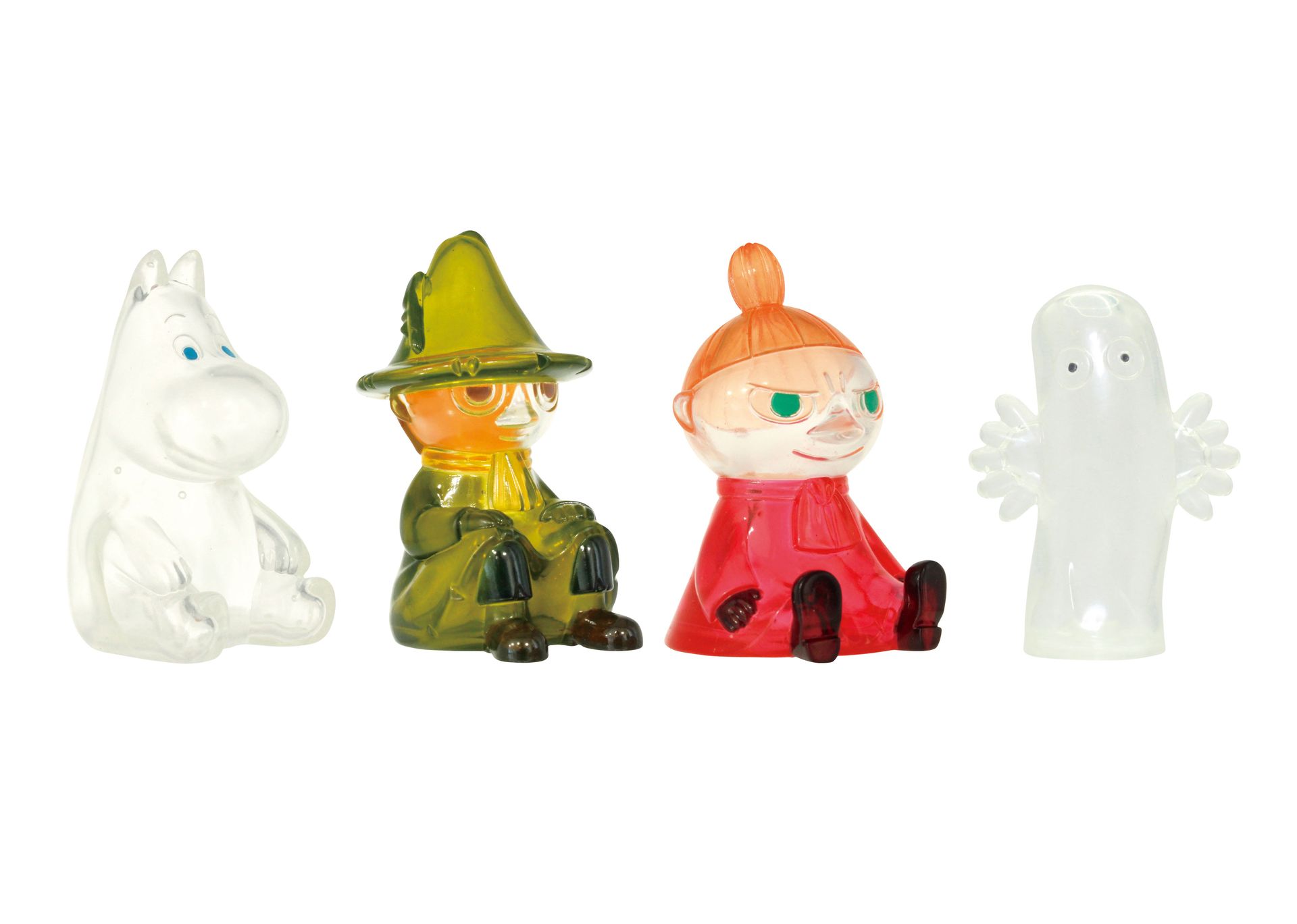 ガチャ「MOOMIN クリアソフビフィギュア」12月上旬発売！ ムーミンやニョロニョロなど全4種 - HOBBY Watch