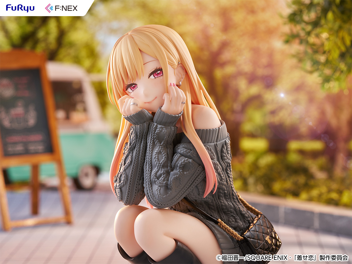 アニメ「その着せ替え人形は恋をする」の喜多川海夢をニットワンピ姿で再現したフィギュアが登場。予約受付開始 - HOBBY Watch